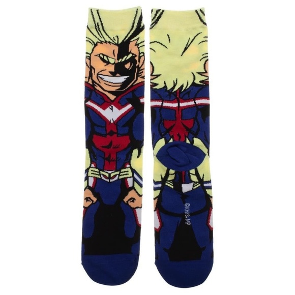 Underwear & Socks | My Hero Academia All Might 36 Character Crew Sock ...